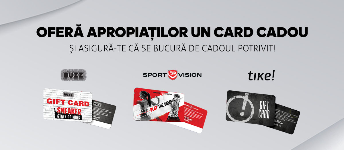 Termeni Si Conditii Card Cadou | SportVision Romania