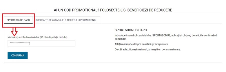 Sport&Bonus - Detalii si instructiuni | SportVision Romania