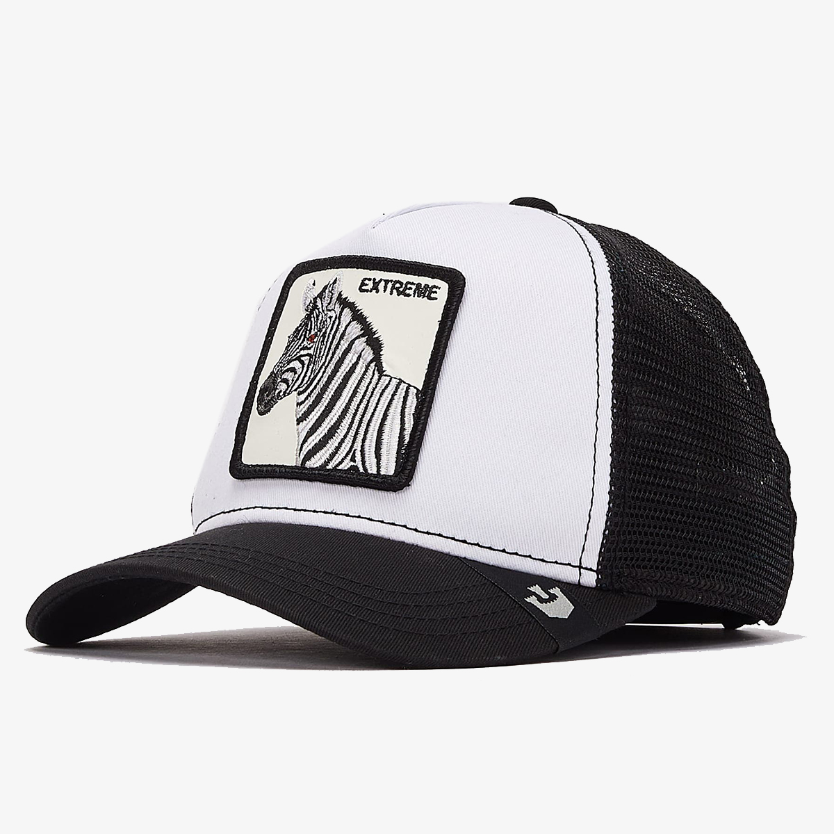 Goorin Bros Sapca Men's & Women's Zebra Mesh Back Snapback Patch Cap ...