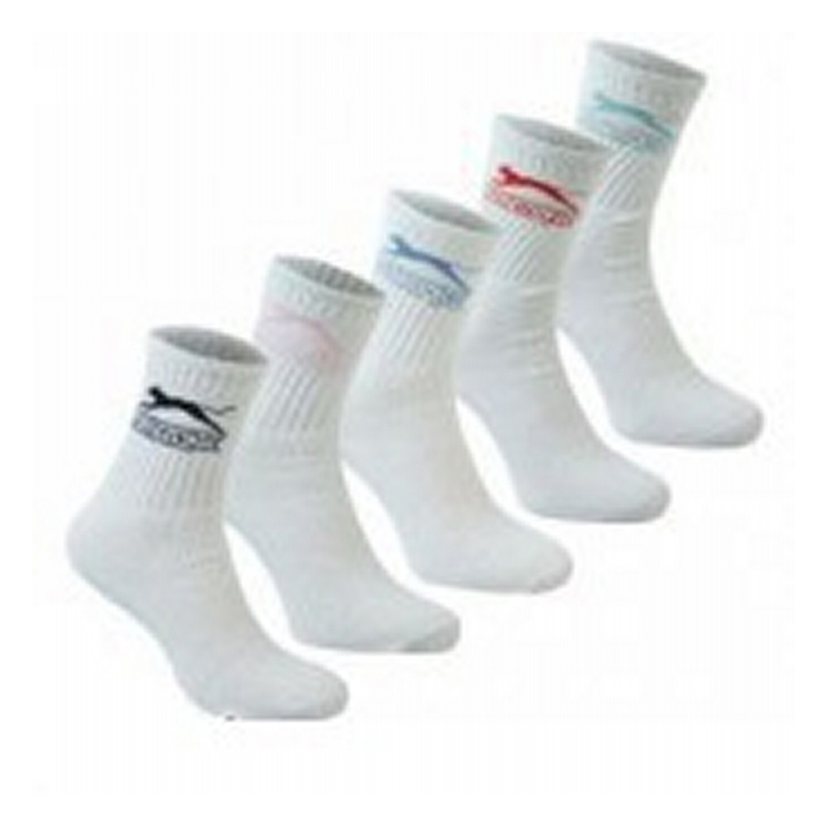Slazenger Sosete 5PK CREW SOCK 10 WHITE | SportVision Romania