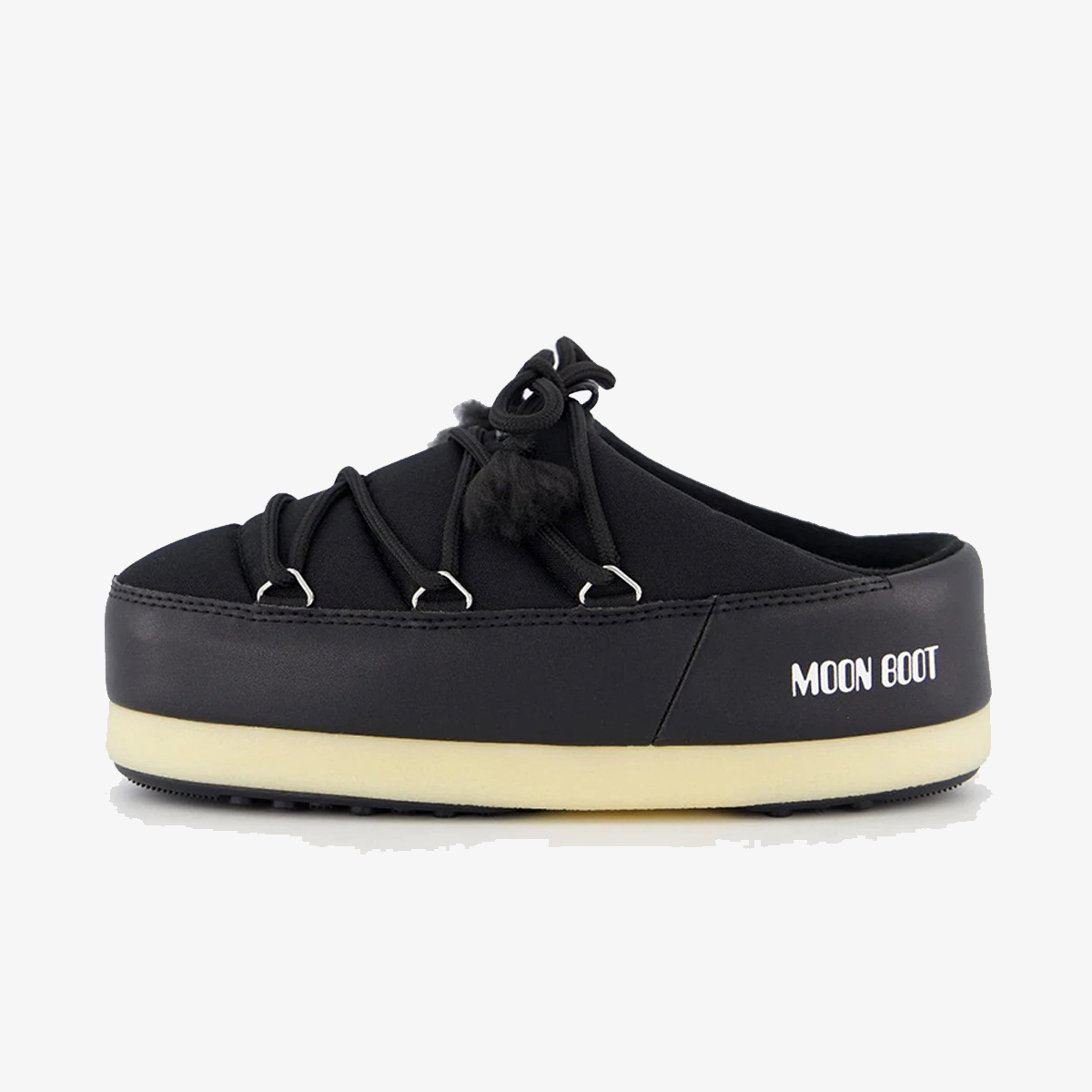 Moon Boot Papuci MB EVX MULE NYLON BLACK | SportVision Romania