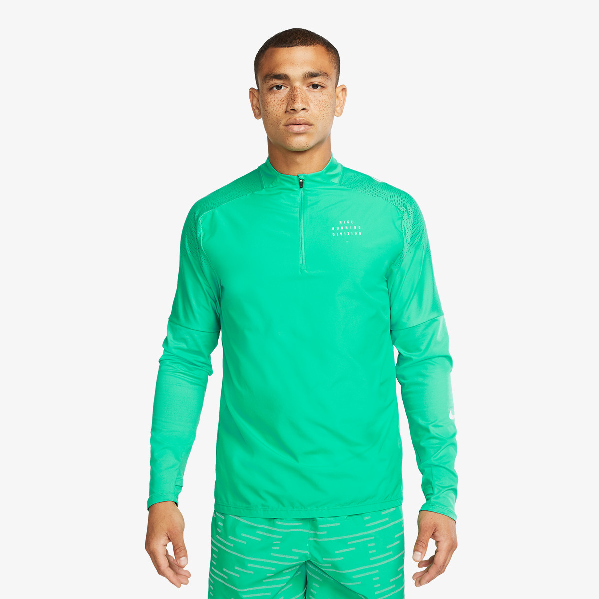 Nike Tricou maneca lunga Dri-FIT Run Division Flash Element 1/2 Zip | SportVision Romania
