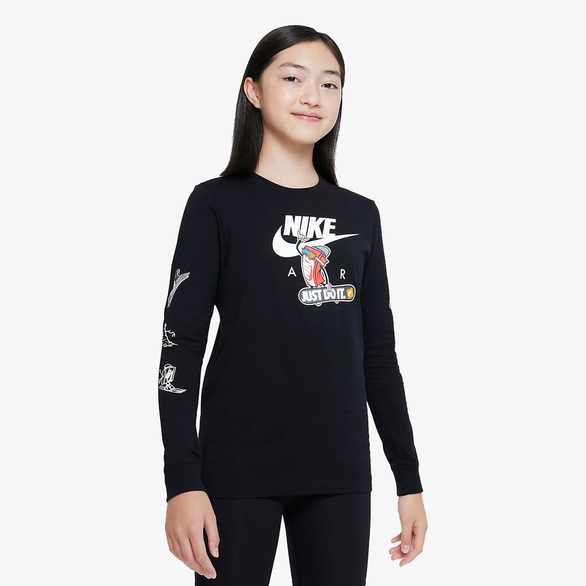 Nike Tricou maneca lunga Sportswear | SportVision Romania