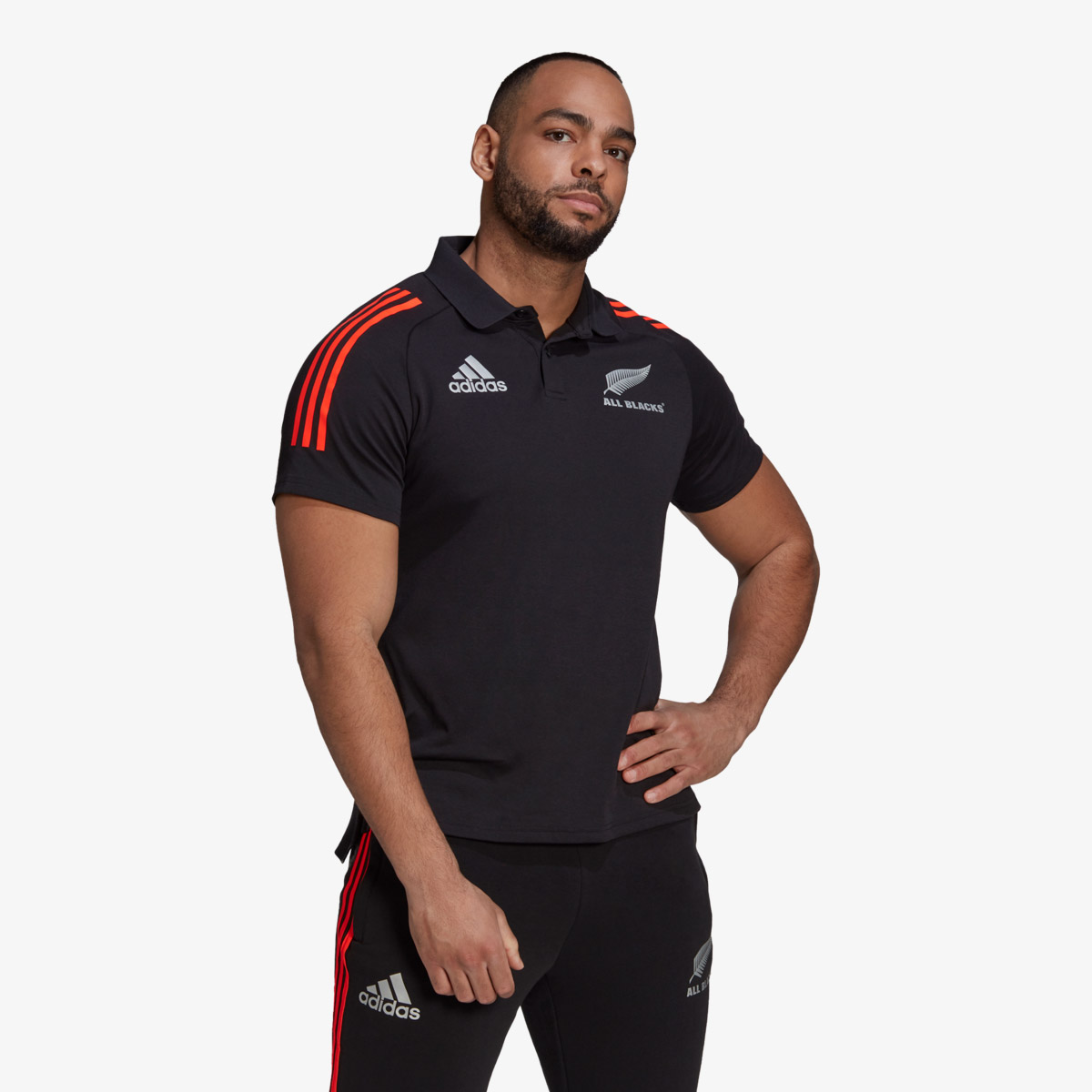 adidas Tricou polo ALL BLACKS PRIMEBLUE RUGBY | SportVision Romania